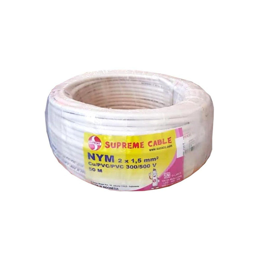 SUPREME Kabel NYM 2x1 5 100m